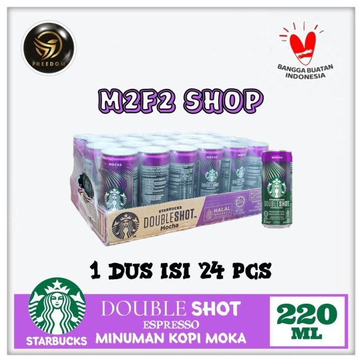 Starbucks Doubleshot Espresso Mocha Coffee Can | Kopi Susu Rasa Moka ...