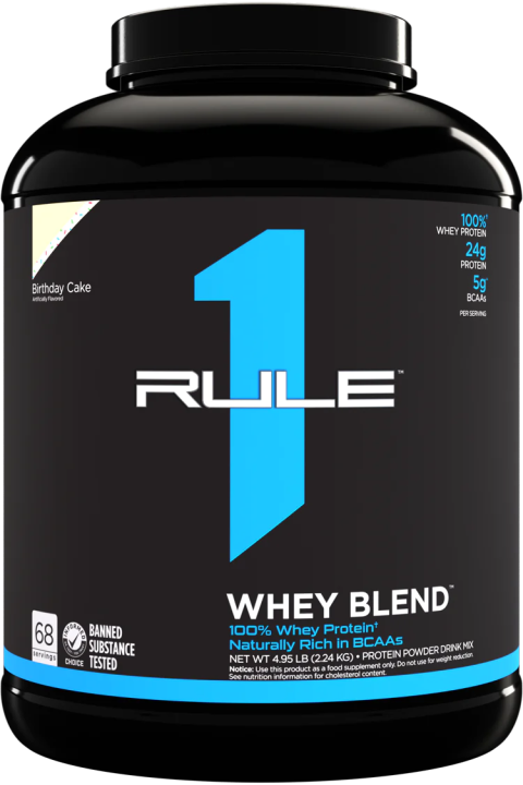 Rule 1 Whey Blend 5 lbs. FREE Shaker | Lazada PH