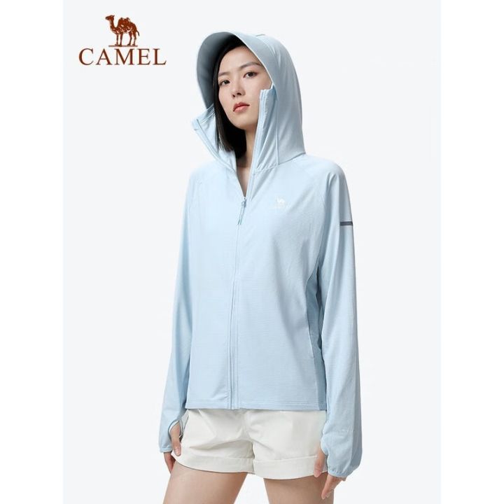 Camel outdoor women's sun protection jacket UPF50+ UV protection light ...