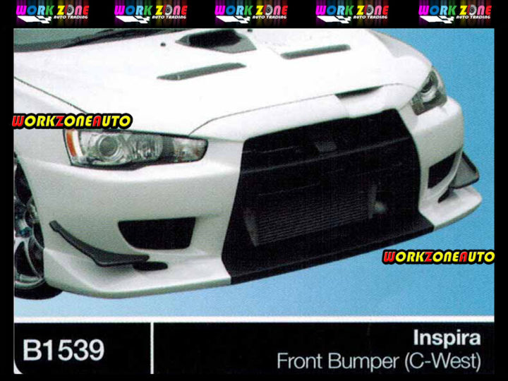 B1539 Proton Inspira / Mitsubishi Lancer Fiber Front Bumper (C-West ...