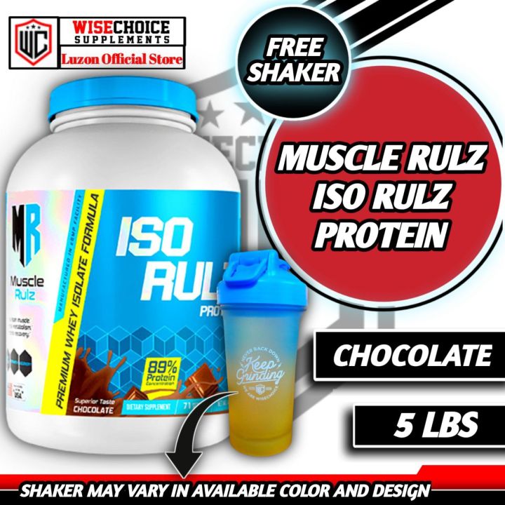 Muscle Rulz Iso Rulz Protein 5lbs | Lazada PH