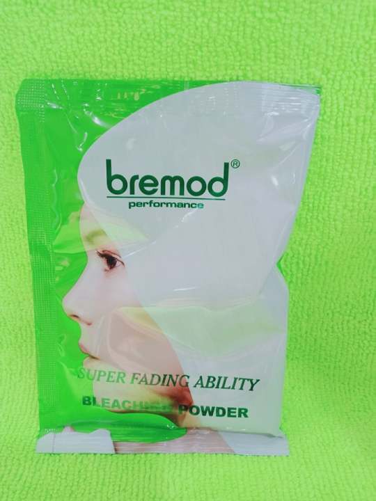 Bremod Super Fading Ability Bleaching powder 30g sachet | Lazada PH