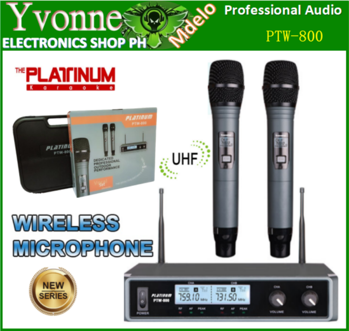The PLATINUM PTW-800 Professional Vocal Artist Microphone PTW800 New ...