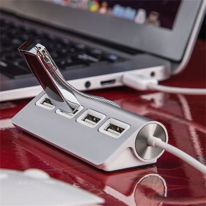 BEAP PC Tablet USB 2.0 High Speed 4 Port Aluminum Cable Splitter USB ...
