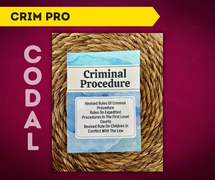 CODAL Criminal Procedure | Lazada PH