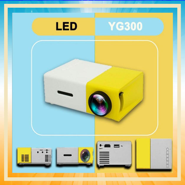 Proyektor Mini YG300 - Projector Mini LED Portable FULL HD 1080P by ...