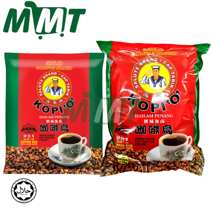 CAP TABIK KOPI O 2 IN 1 20X30G 海军牌 槟城海南 咖啡乌 20X30G | Lazada