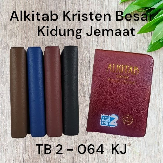 Alkitab Kidung Jemaat Besar Kristen LAI Terjemahan Baru Edisi 2 TB2 064 ...