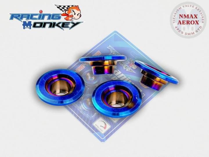 Racing Monkey Titanium Valve Retainer Set for Yamaha NMAX, Aerox ...