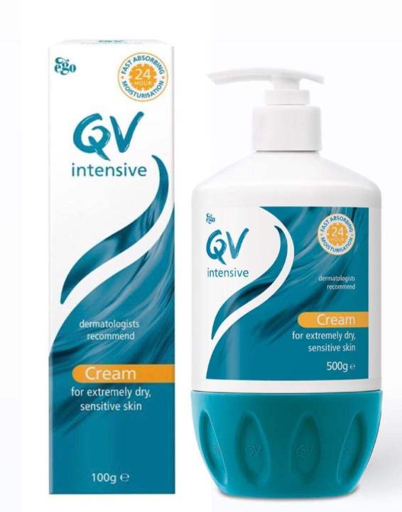 QV INTENSIVE CREAM (FOR EXTREMELY DRY, SENSITIVE SKIN) 100G | 500G | Lazada