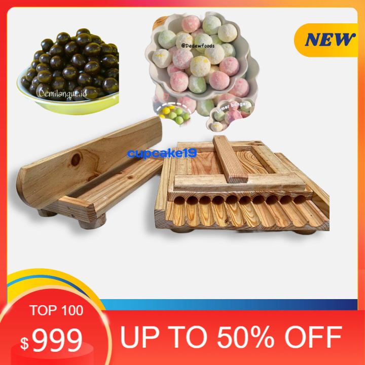 1set alat cetak pil bulat , Boba , cimol , cilok ,bolsu, keciput ,bakso ,kue bulat ukuran 20mm ...