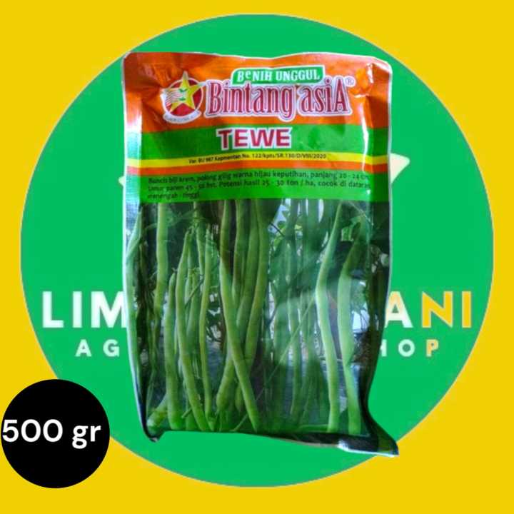 Buncis Merek Bintang Asia TEWE (500 gram) 100 % ORI | Lazada Indonesia