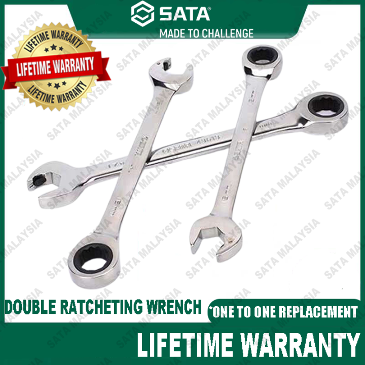 SATA Double Ratcheting Wrench/Gear Torx Spanner Size 5.5MM to 25MM ...
