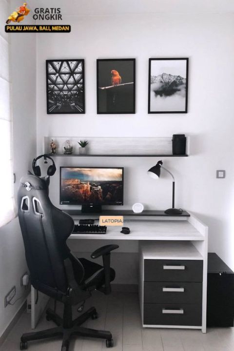 Meja Game Rog Style /Meja Kerja/Meja Komputer Desktop/Meja Laptop/Meja ...