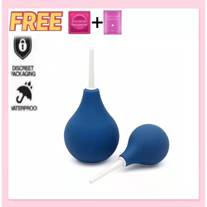 Anal Douche Enema Bulb Irrigation Vaginal Cleaner System Vagina Cleaning Backflow Prevent Femin ...
