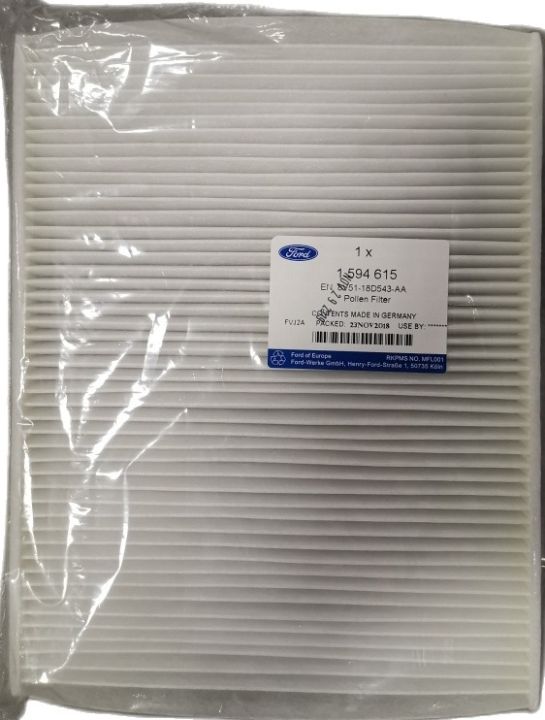 Ford Ecosport Pollen Filter PN# 8V5118D543AA | Lazada PH