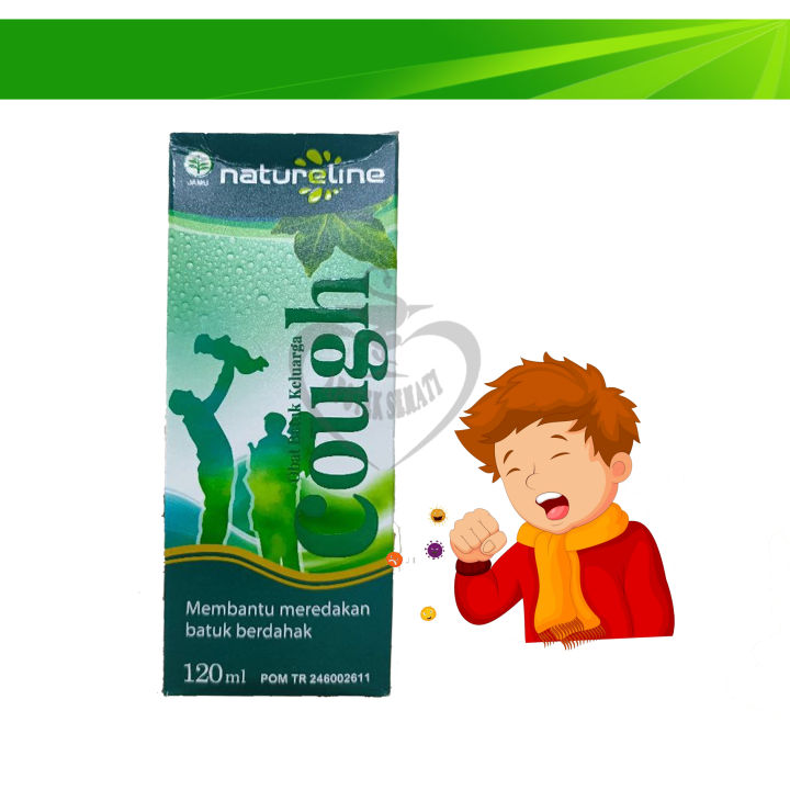 Natureline Cough Sirup Herbal Meredakan Batuk | Lazada Indonesia