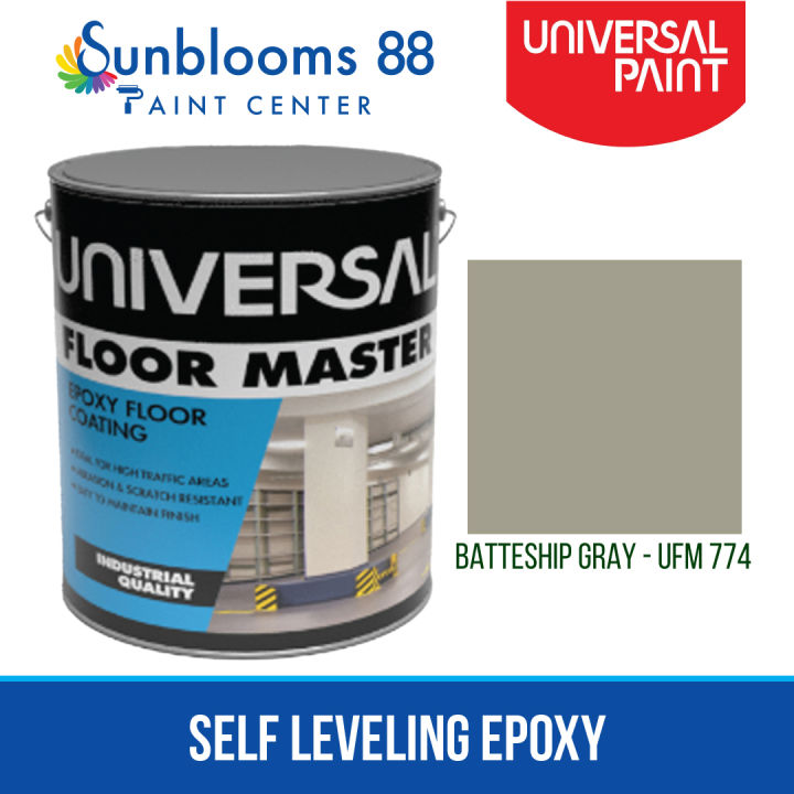 UNIVERSAL FLOOR MASTER EPOXY SELF LEVELLING COATING 4L | Lazada PH