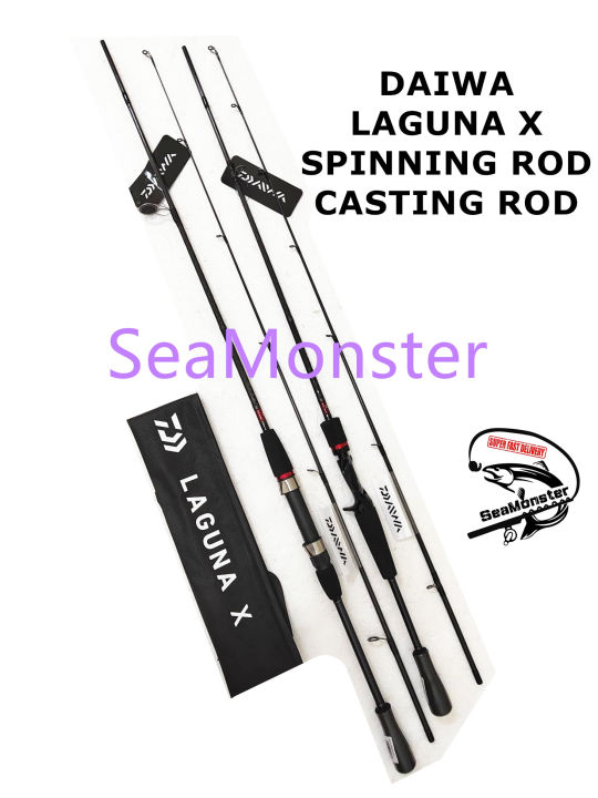 0857 DAIWA LAGUNA X SPINNING / CASTING FISHING ROD | Lazada