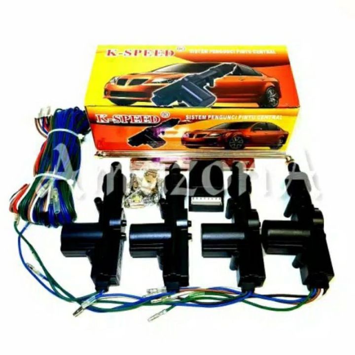 Central Lock mobil K-SPEED Sistem pengunci pintu mobil central | Lazada ...