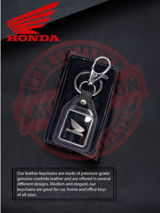 The Ultimate Leather and Metal Keychain (HONDA WINGS) | Lazada PH