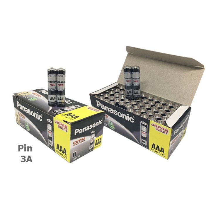 [NHẬP KHẨU CHÍNH HÃNG] Hộp Pin Tiểu AAA Panasonic 1.5V- Pin 3A cho ...