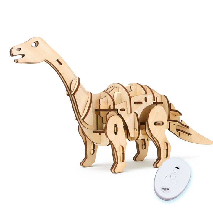DIY Wooden Robotic Dinosaurs - Remote Control Apatosaurus | Lazada PH