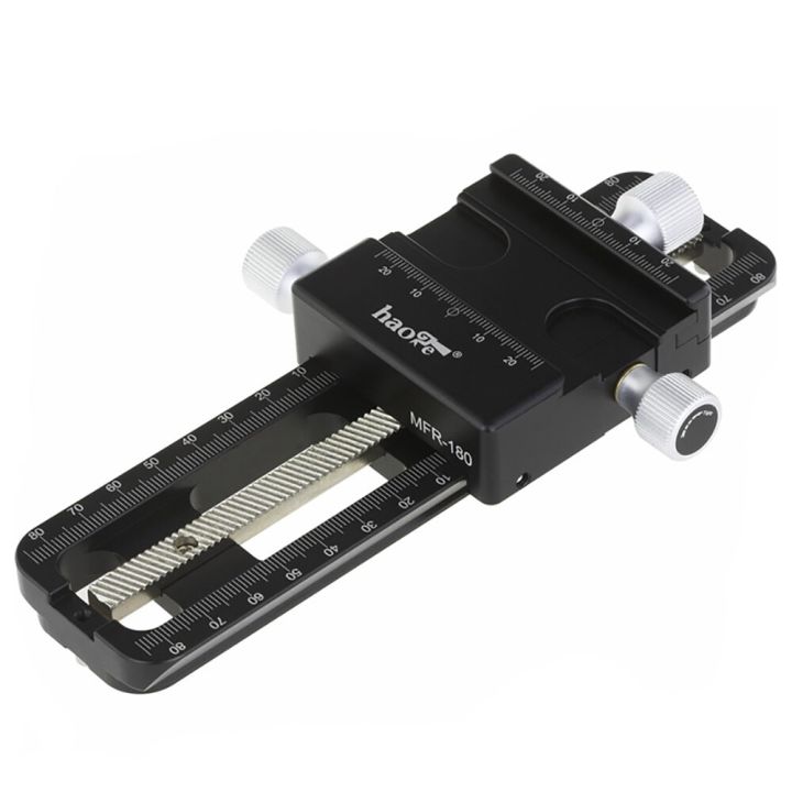 MFR-180 Fine-tuning Tripod Head Pair Focus Stack for Macro Photography ...