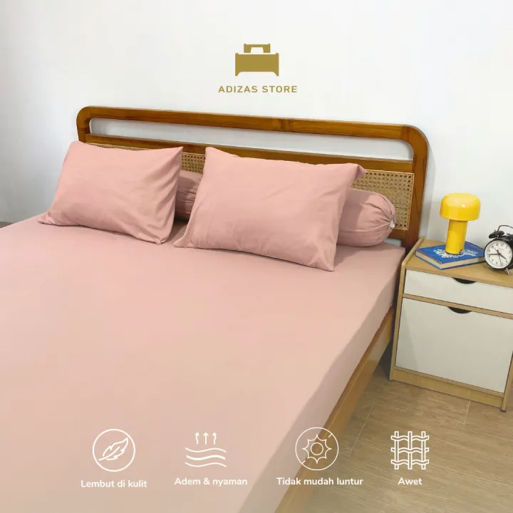 Adizas Store - Sprei 160x200 Dluxe Korean Series Tinggi 20 cm | Lazada ...