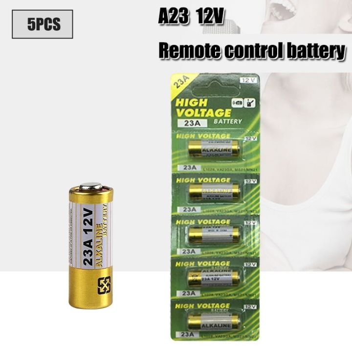 5PCS 23A 27A 12V Alkaline Battery | Lazada