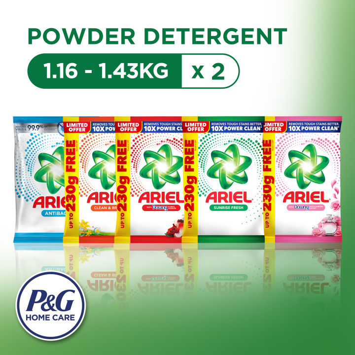 [Bundle of 2] Ariel Powder Detergent Sunrise Fresh Floral Passion ...