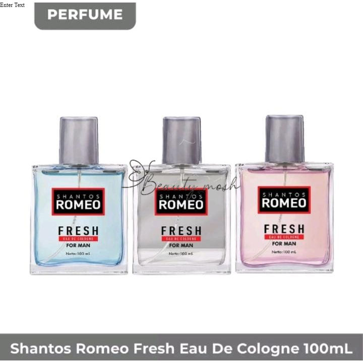 Shantos Romeo Eau De Cologne Fresh All Varian 100ml | Lazada Indonesia