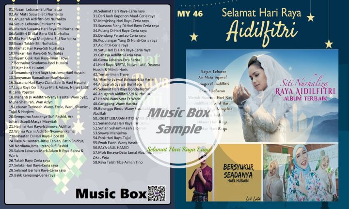 Hari Raya Best Hit Nostalgia Hari Raya Aidilfitri Lagu/Song | Lazada
