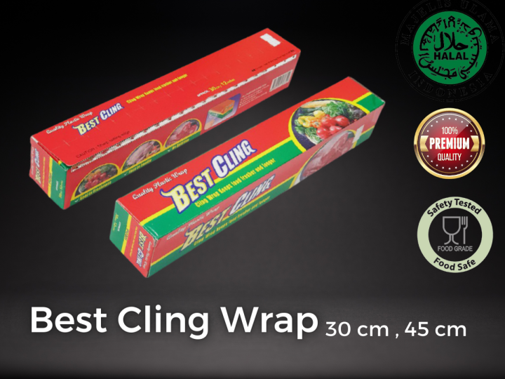 Best Cling Plastik Wrap 30cm /45 cmx 7.5 m | Lazada Indonesia