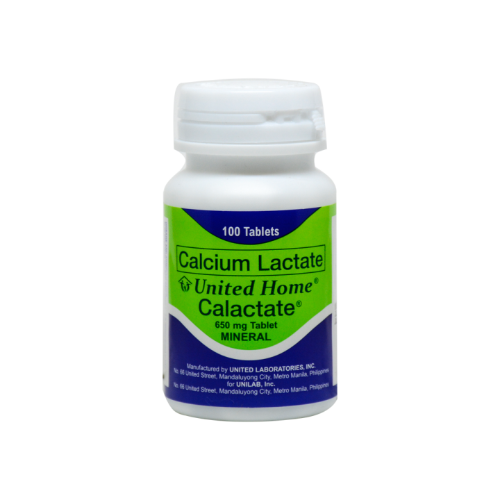 Calcium Lactate 650mg Tablet(Per Piece) | Lazada PH