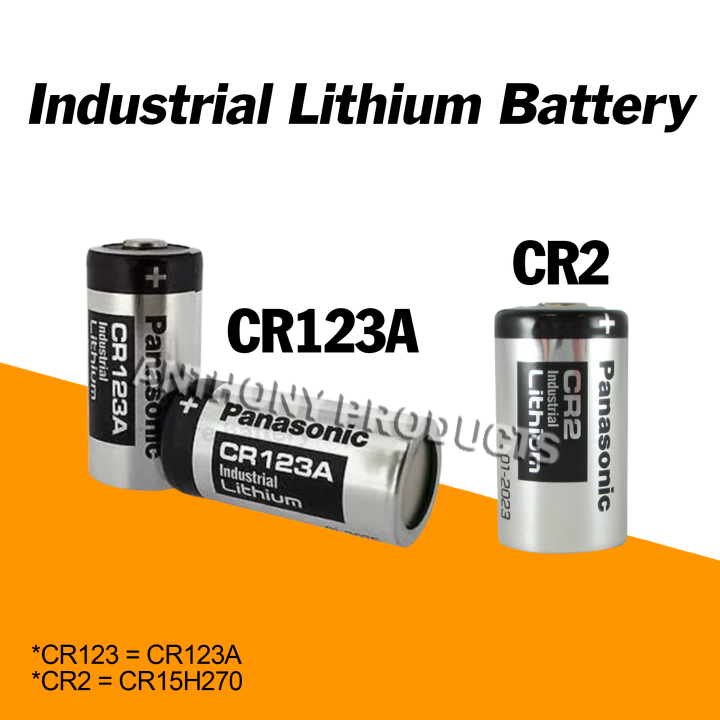 Industrial Lithium Battery CR2 CR15H270 CR123A CR123 with 3V Voltage ...
