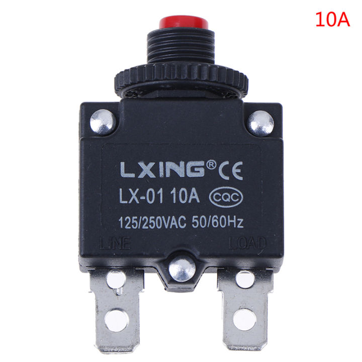 LEI SUN Circuit Breaker Overload Protector Switch Fuse 3A 4A 5A 6A 8A ...