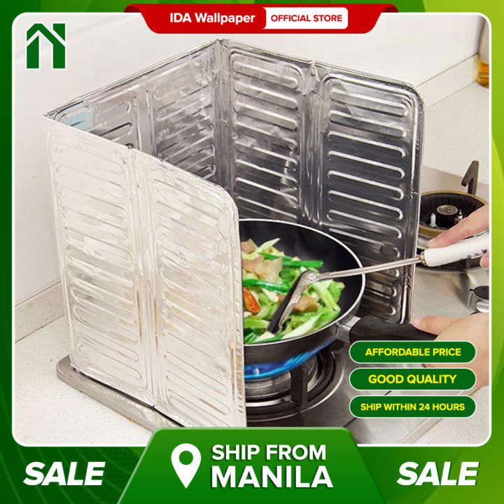 IDA Cooking Frying Oil Splash Screen Cover Anti Splatter Shield ...
