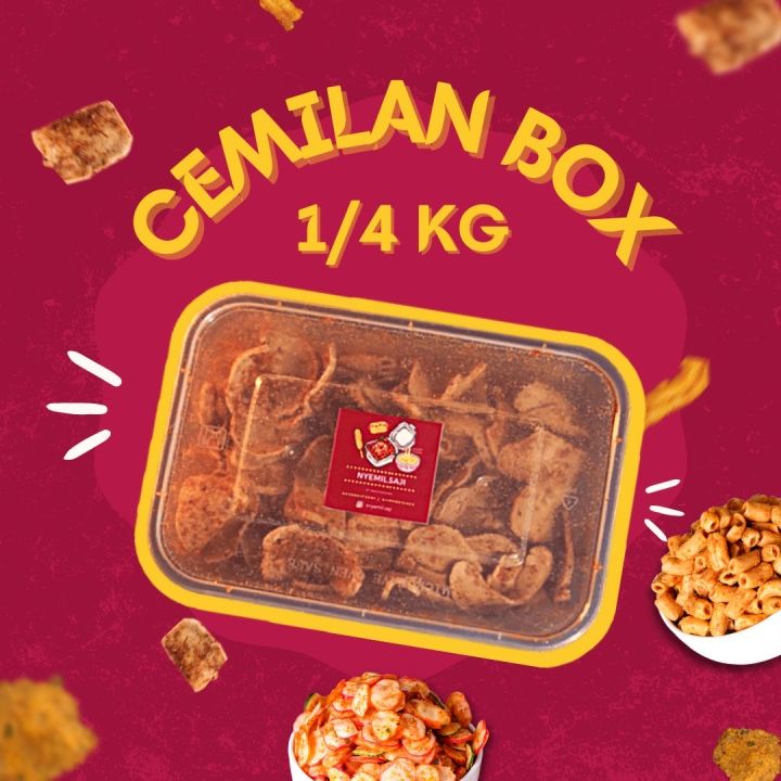 CEMILAN KEMASAN BOX 250 GRAM ALL VARIANT | Lazada Indonesia