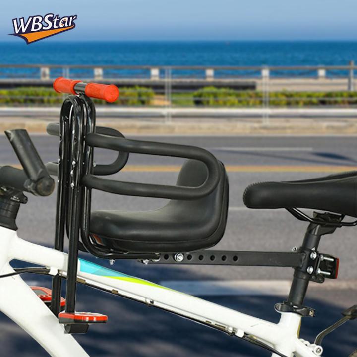 WBStar Baby Bike Seat Front Mounted with Armrest for Adult Bike Baby ...