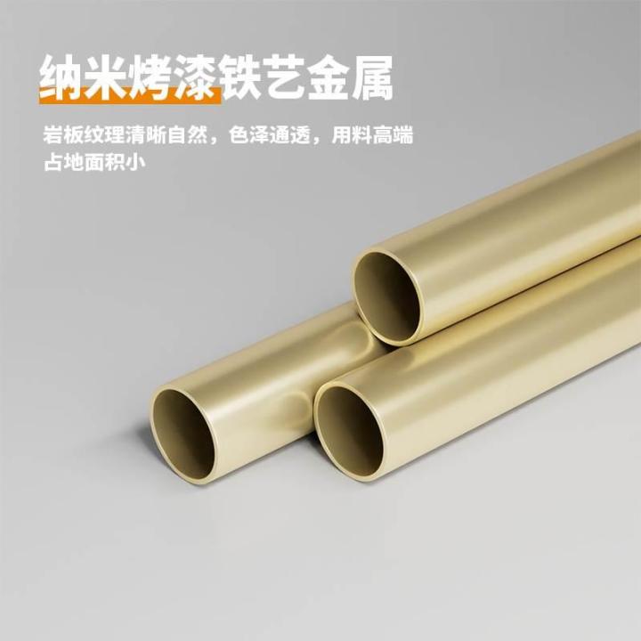 Door single floor-standing clothes rack Bedroom clothes rack pole home ...