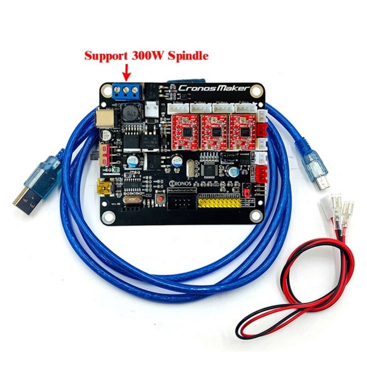 CNC 3 Axis Engraving Machine Control Board Grbl For 0500w Spindle ...