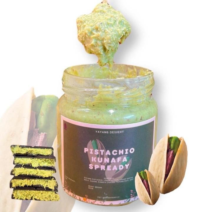 Pistachio Kunafa Spread / selai Pistachio Kunafa | Lazada Indonesia