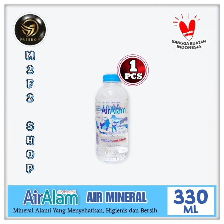 Air Mineral AirAlam Lite Mini Botol Plastik Pet - 330 ml (Kemasan ...