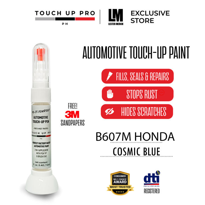 B607M Cosmic Blue Honda Touch up Pro Permanent Touch Up paint | Lazada PH