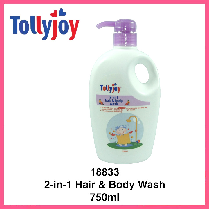 [Tollyjoy] 18833 2-in-1 Hair & Body Wash 750ml | Lazada