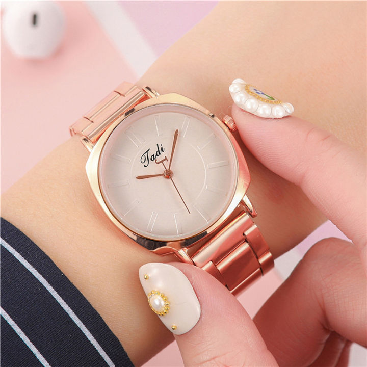 The original decorative wristwatch stainless Ladies watch women quartz ...
