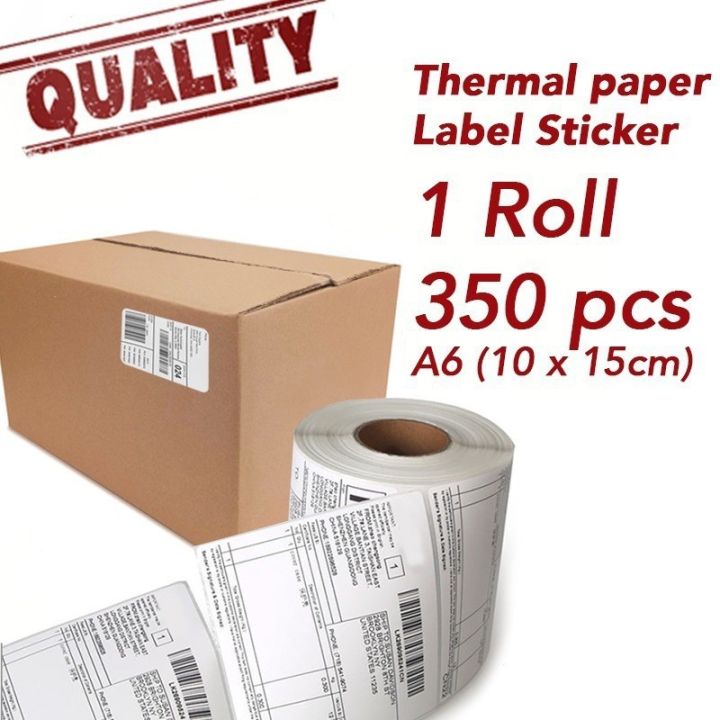 [24pcs Per order] [PROMOTION] A6 Waybill Thermal Paper Shipping Label ...