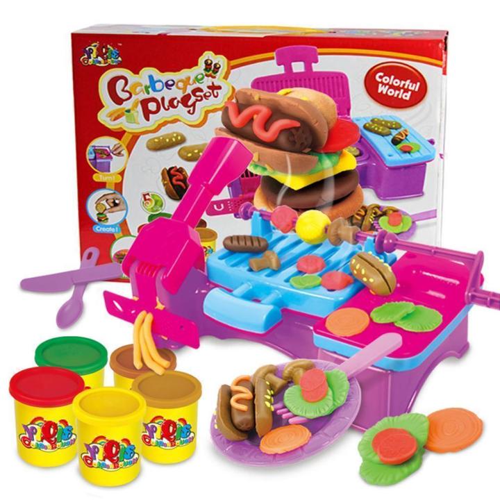 Kids Clay Dough Creative 3D Educational Toys Modeling Clay Plasticine ...
