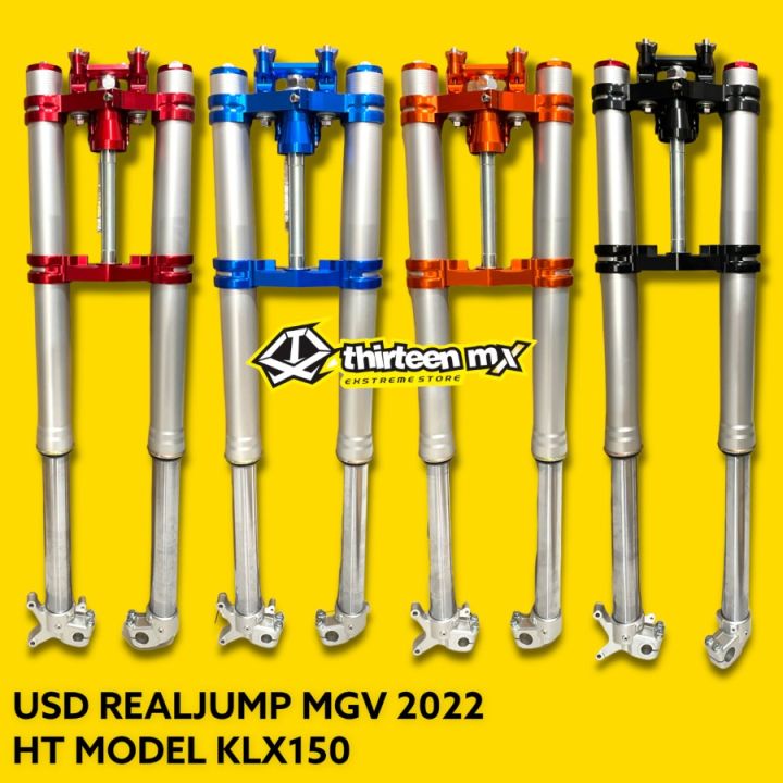 Up side down USD MGV Real Jump Segitiga HT Model 2022 PNP KLX 150 | Lazada Indonesia